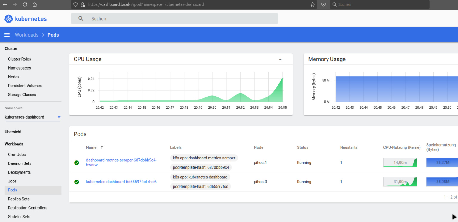 Expose Kubernetes Dashboard Via Built In Traefik Ingress Controller In K3s Cluster Wdev